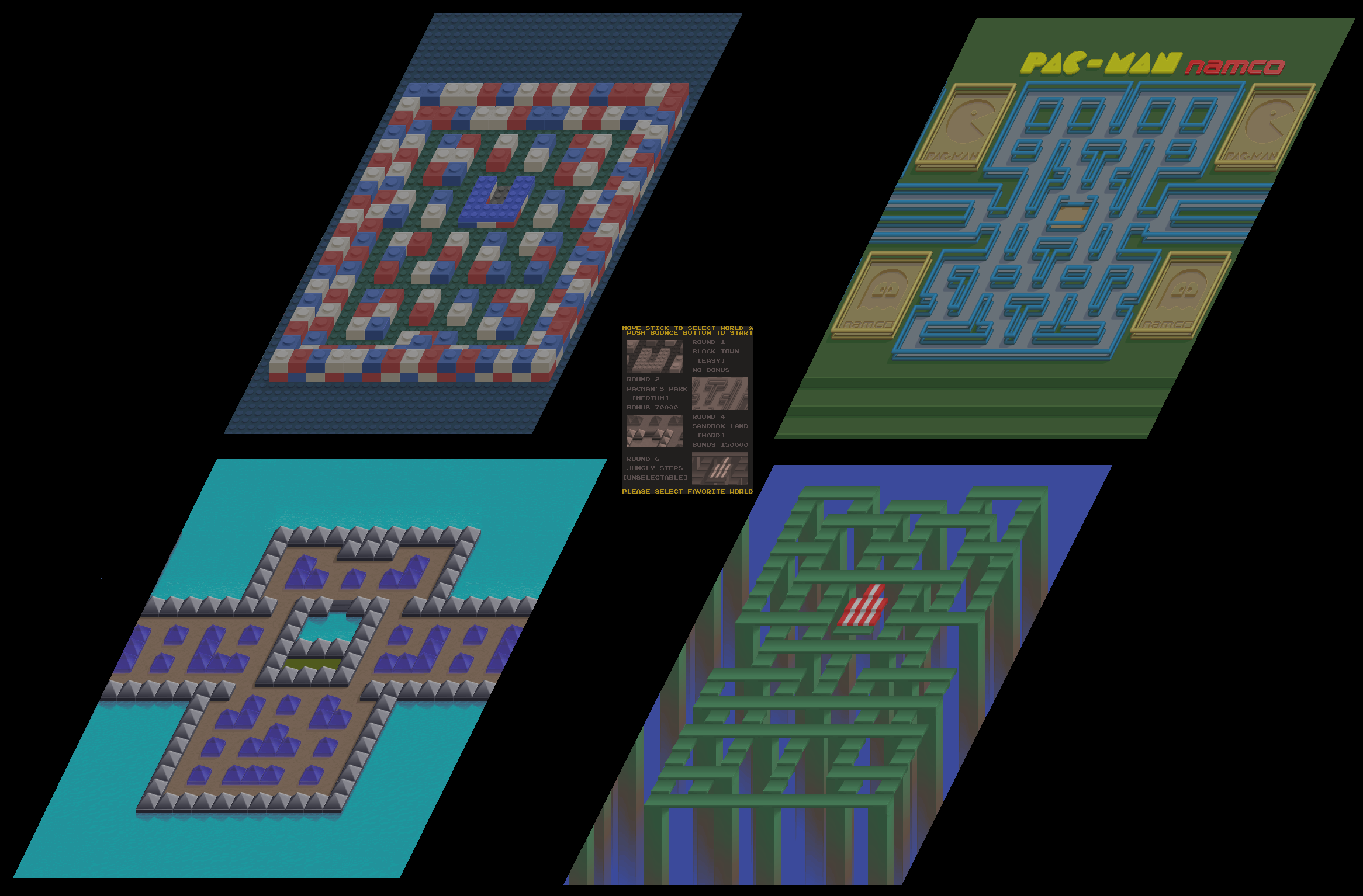 Pac-Mania Rounds (Unmarked)