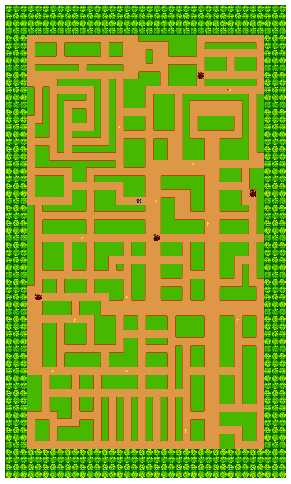 Rally-X Level 1