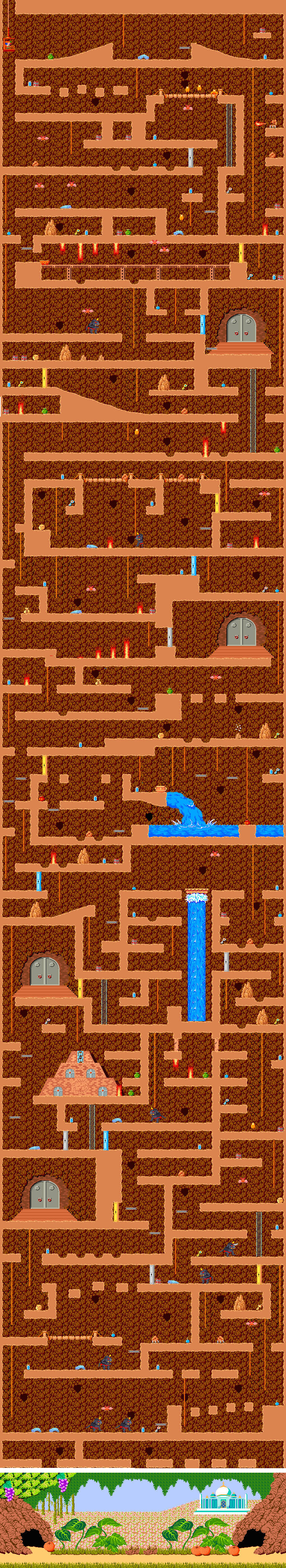 Spelunker Map