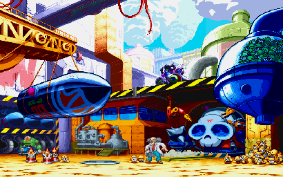 Marvel Vs. Capcom: Clash Of Super Heroes Maps