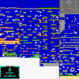 Rainbow Islands: The Story Of Bubble Bobble 2 Maps