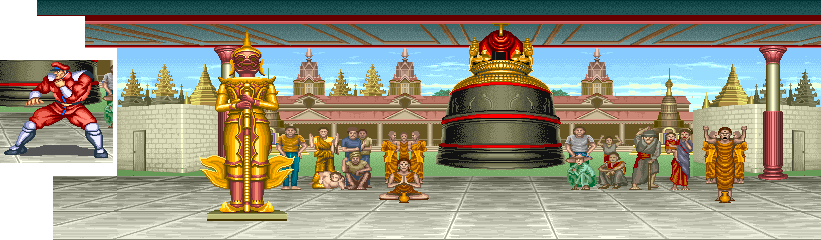 Street Fighter II: The World Warrior Maps