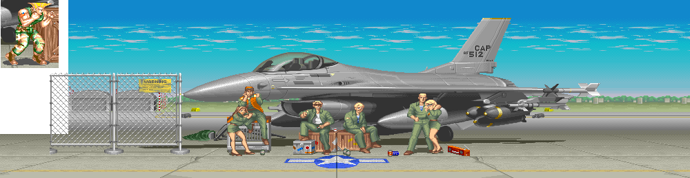 Street Fighter II: The World Warrior Maps