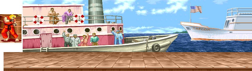 Street Fighter II: The World Warrior Maps