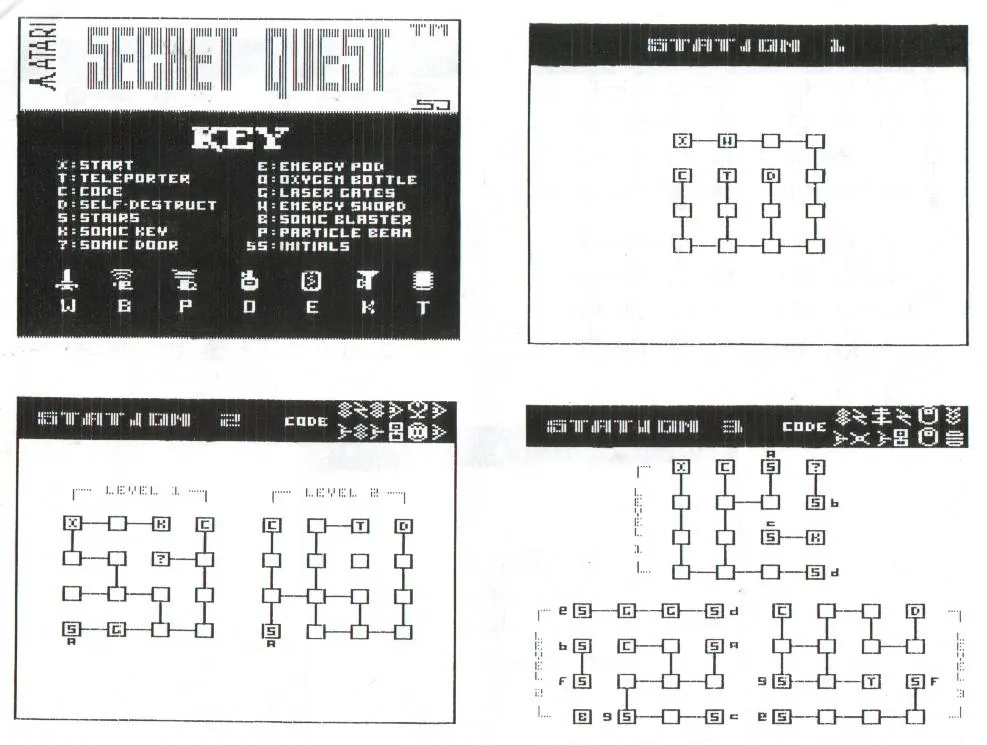 Secret Quest Stations 1 through 3