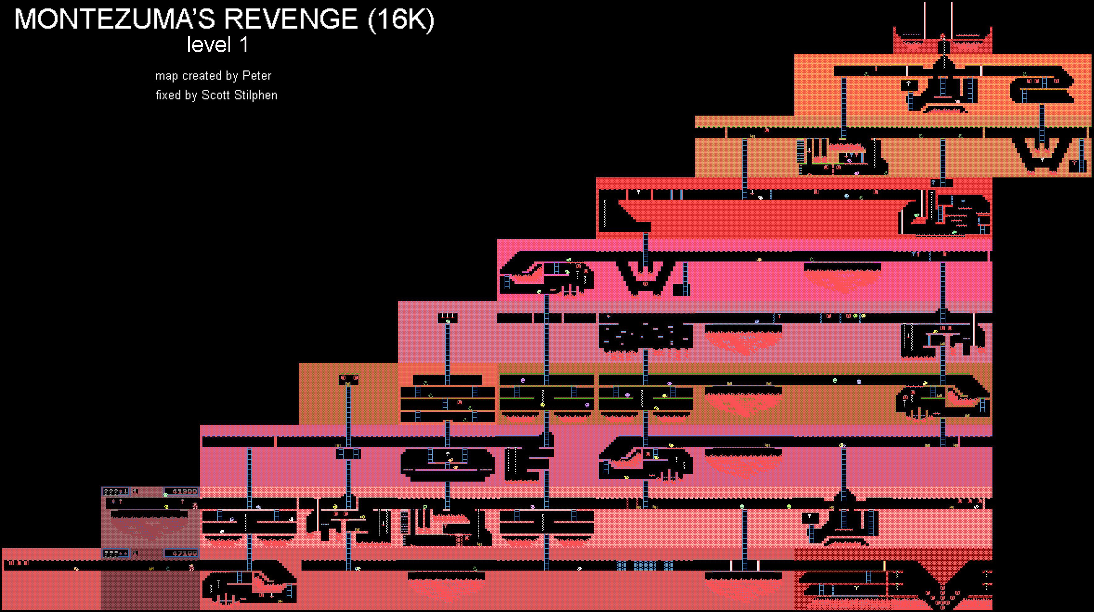 Montezuma's Revenge Level 1