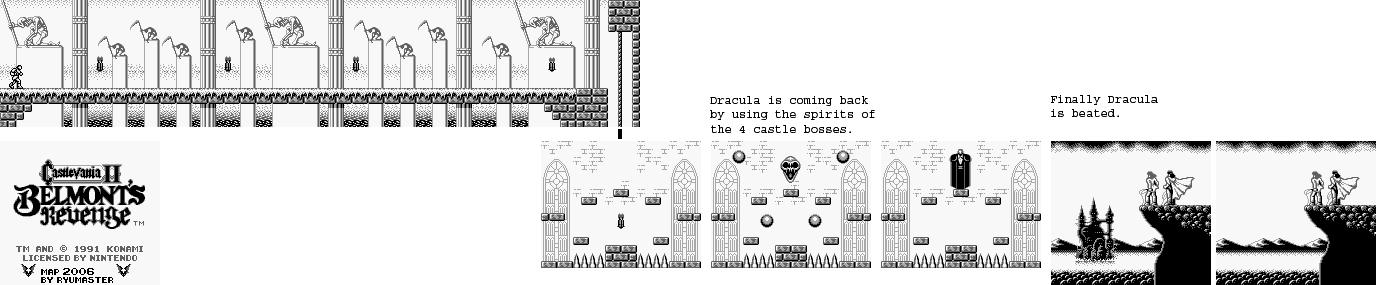 Castlevania II: Belmont's Revenge Dracula's Castle Final Stage