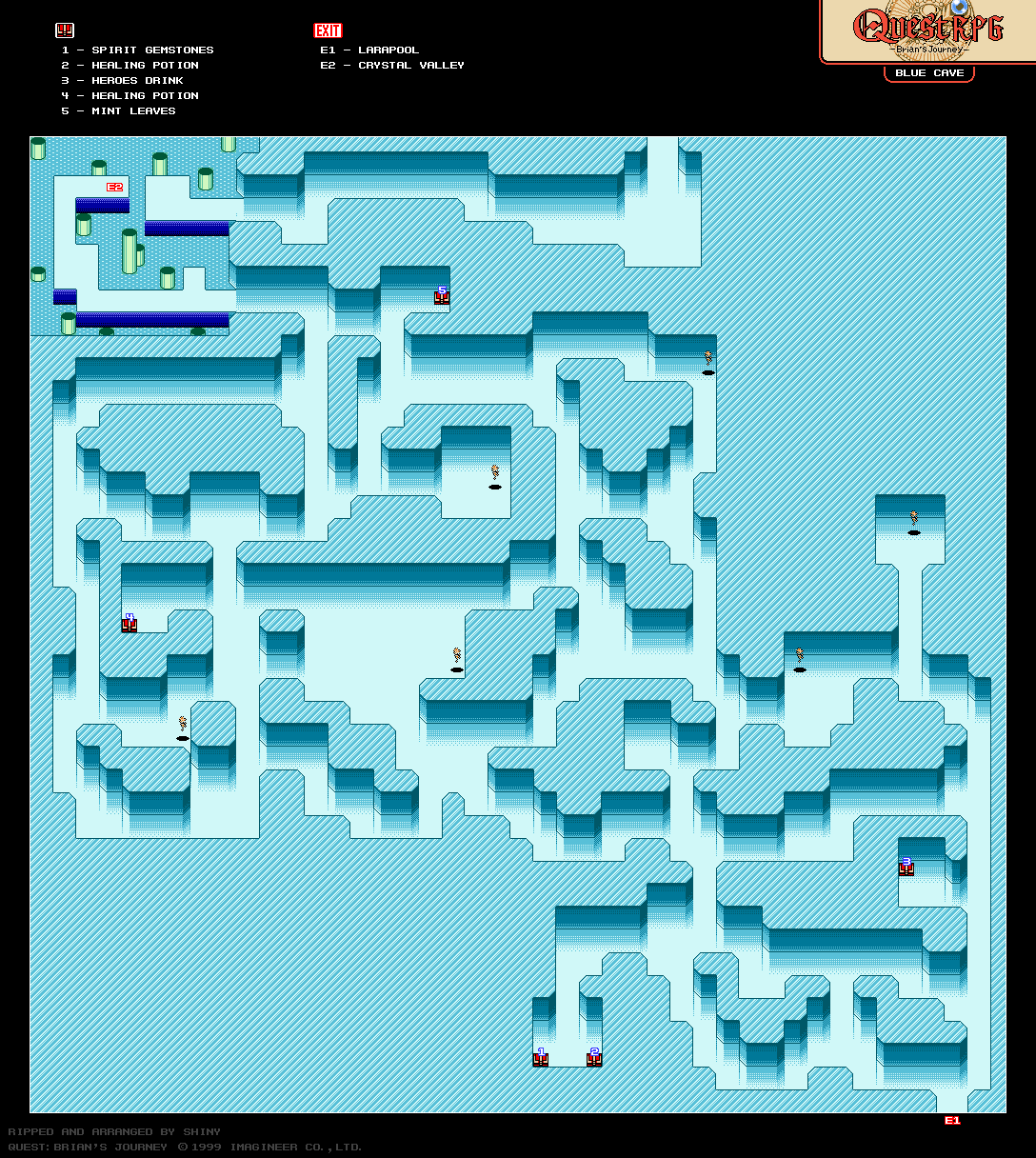 Quest RPG: Brian's Journey Blue Cave