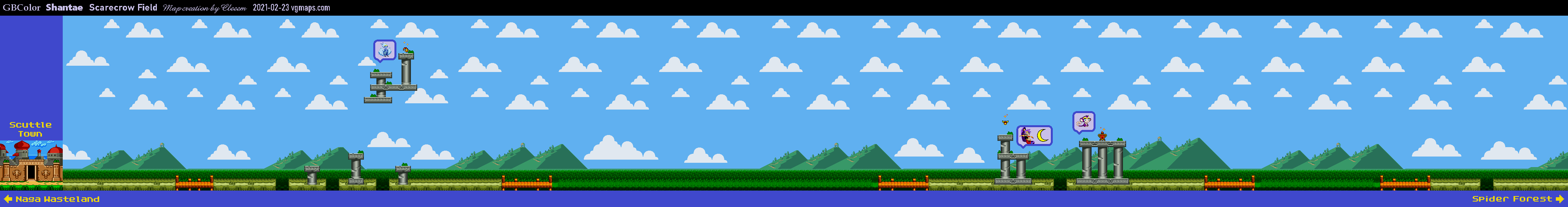 Shantae Scarecrow Field