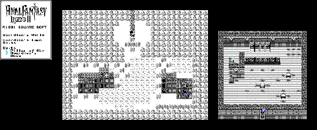 Final Fantasy Legend II Maps