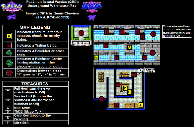 Pokemon: Crystal Version Maps