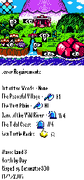 Wario Land 3 Maps