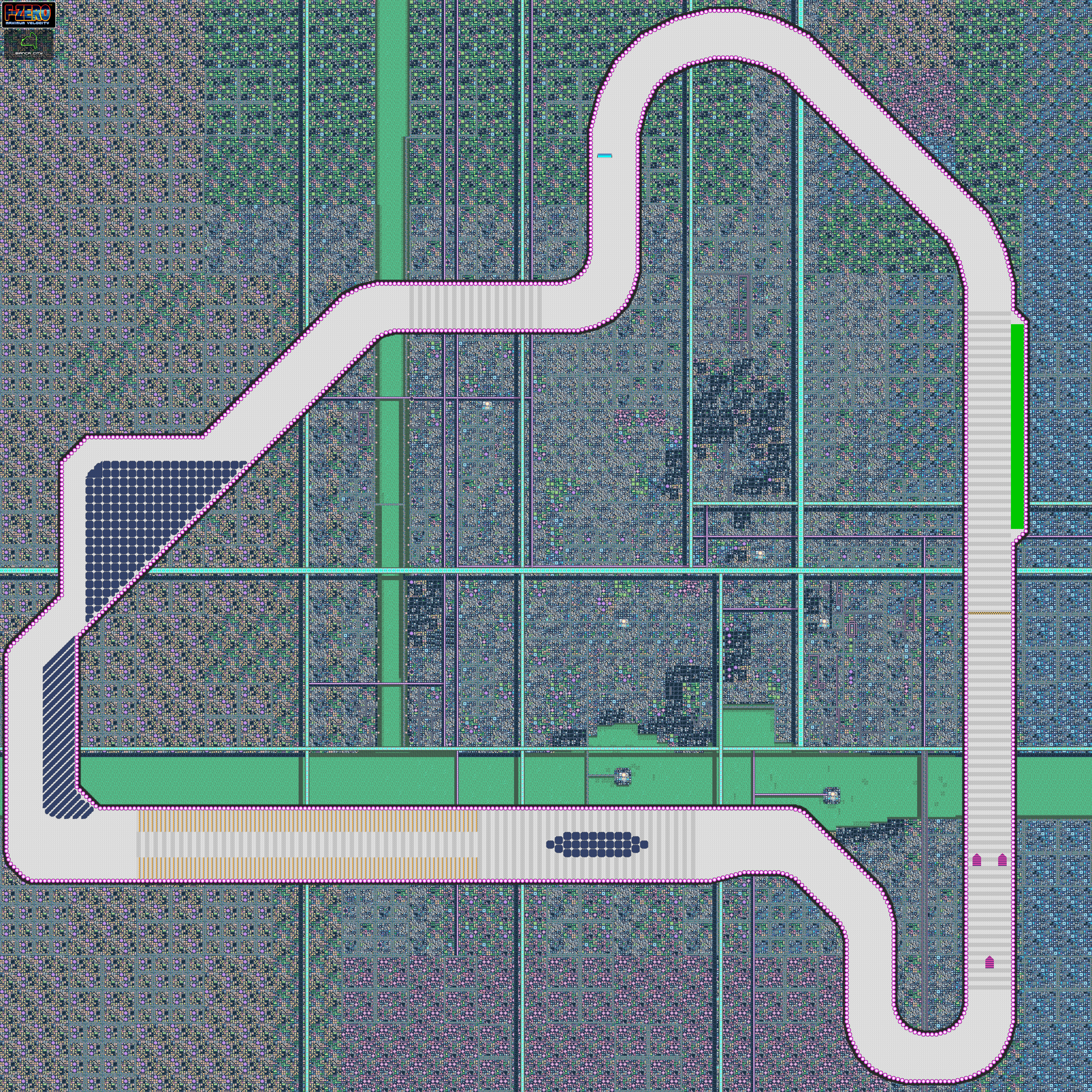 F-Zero: Maximum Velocity Pawn Series Bianca City: Stretch Circuit