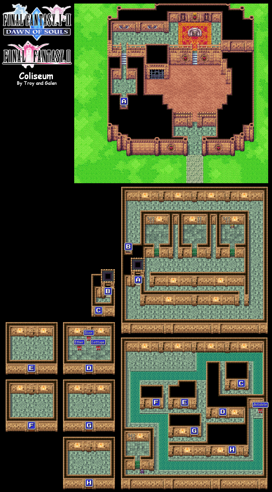 Final Fantasy I & II: Dawn Of Souls Final Fantasy II Coliseum