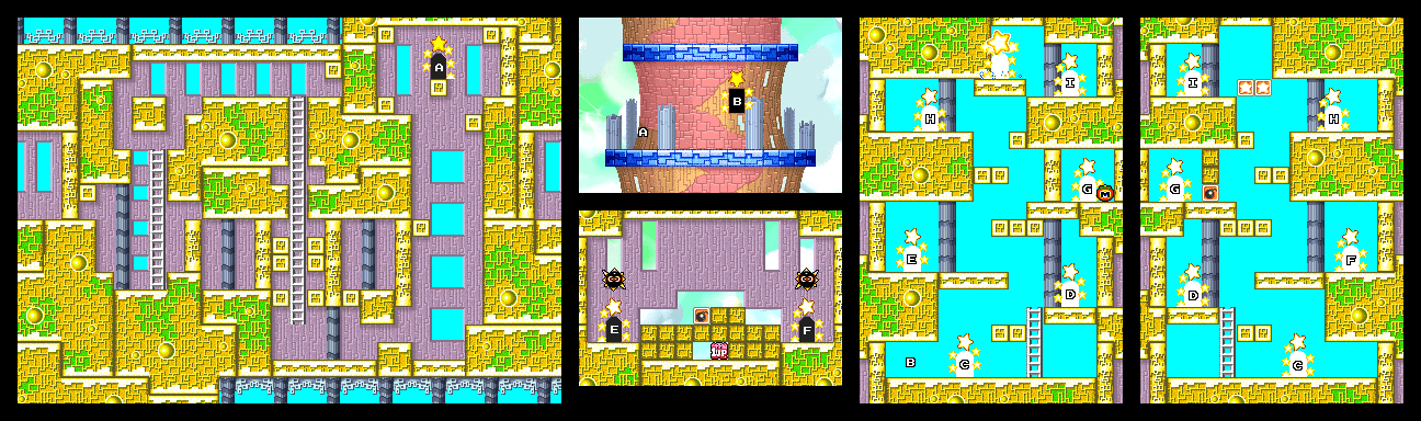 Kirby: Nightmare In Dream Land Level 3: Butter Building Stage 3