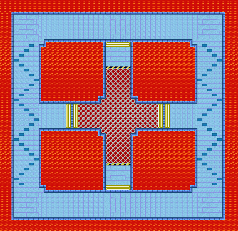 Mario Kart: Super Circuit Battle Mode Battle Course 2