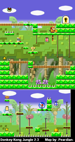 Mario Vs. Donkey Kong Donkey Kong Jungle 2-3