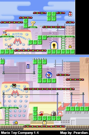 Mario Vs. Donkey Kong Mario Toy Company 1-4