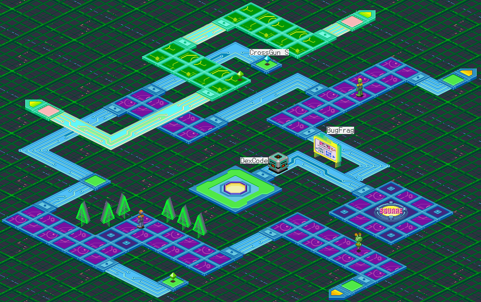 Mega Man: Battle Network 2 Densan Internet System Sector 2