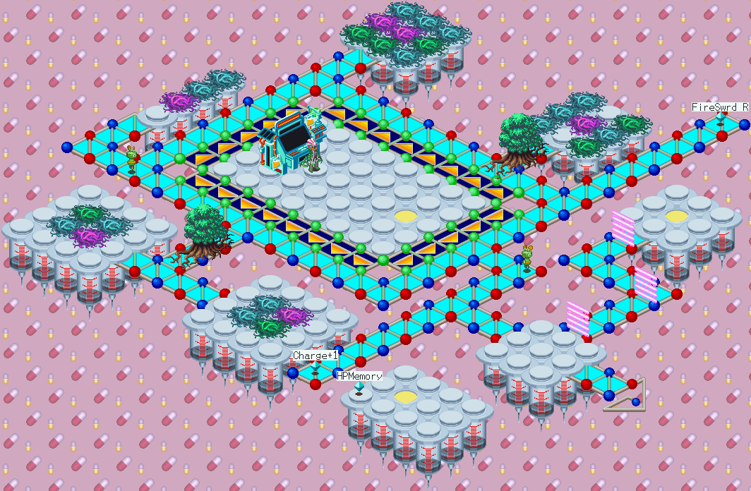 Mega Man: Battle Network 3 - Blue / White Hospital Network System Section 5