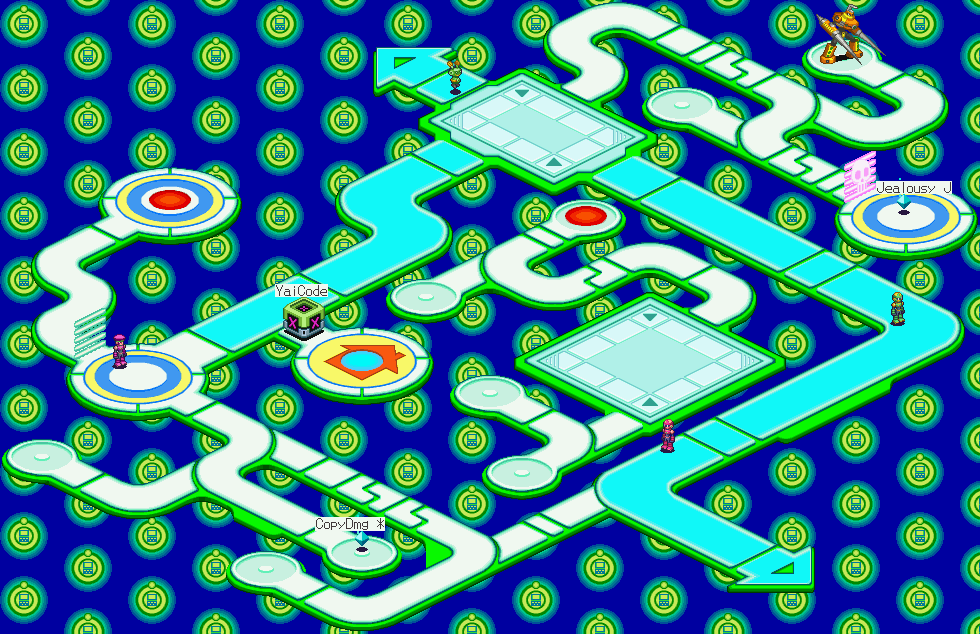 Mega Man: Battle Network 4 - Blue Moon / Red Sun ACDC Internet System ...