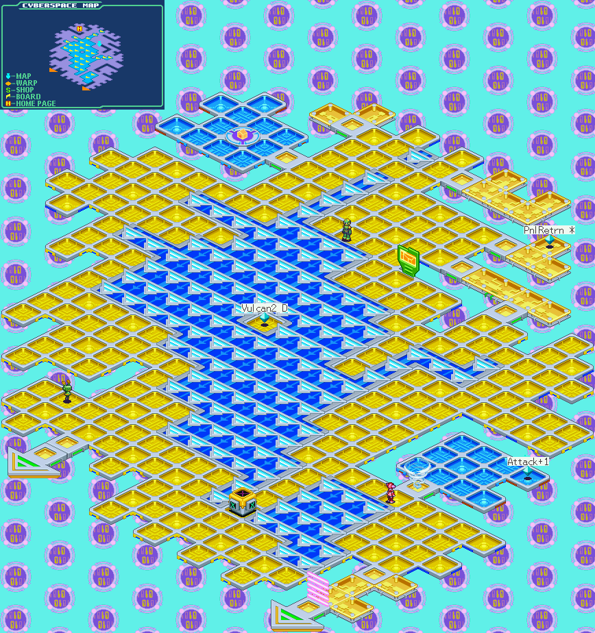 Mega Man: Battle Network 6 - Cybeast Falzar / Gregar Seaside Internet ...