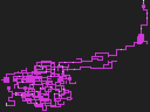 Mother 3 Mole Cricket Hole (In-Game Map)