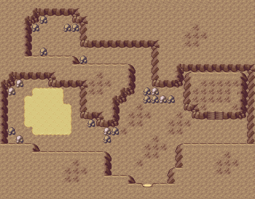 Pokemon Fire Red Victory Road Map