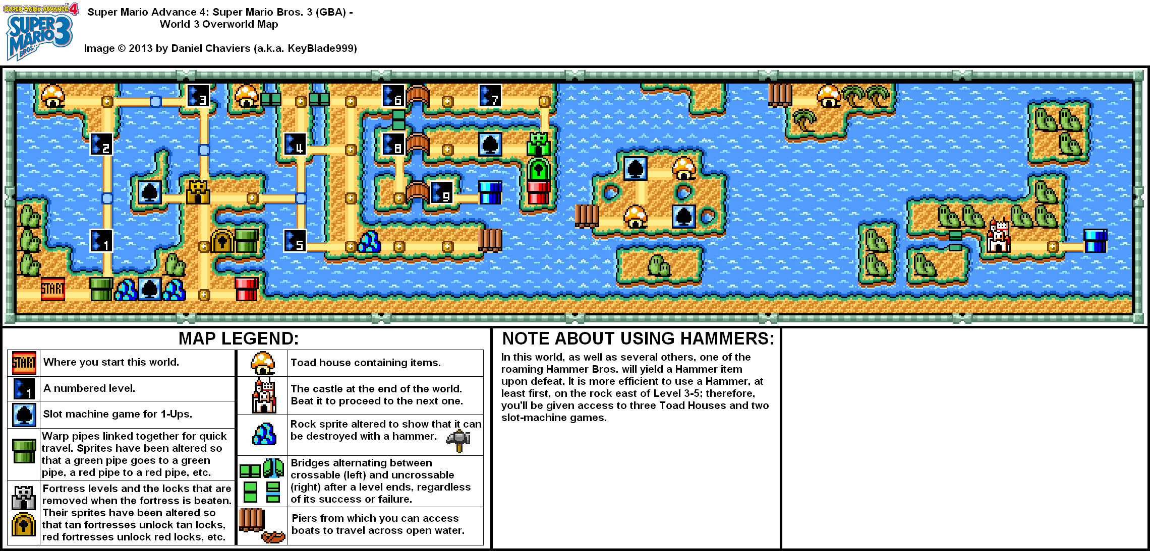 Super Mario Advance 4: Super Mario Bros. 3 World 3