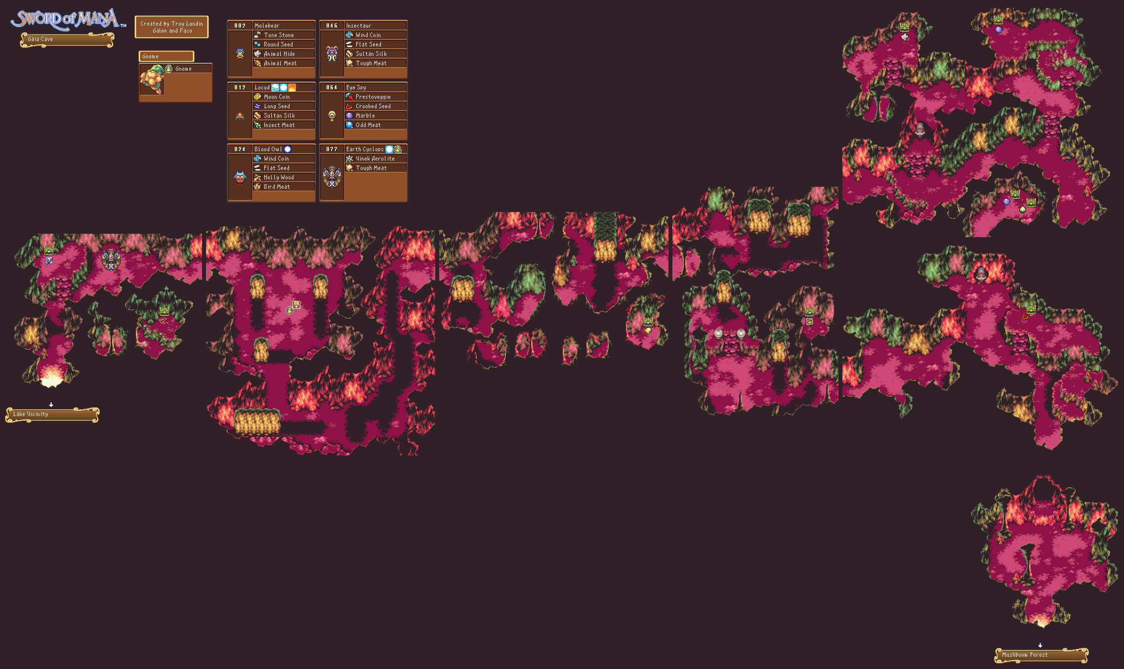 Sword Of Mana Gaia Cave
