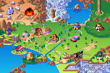 Dragon Ball: Advanced Adventure Maps
