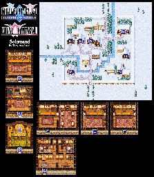 Final Fantasy I & II: Dawn Of Souls Maps