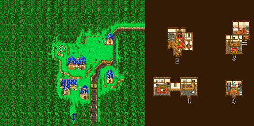 Final Fantasy V Advance Maps