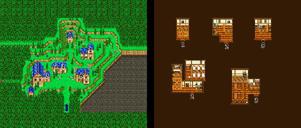 Final Fantasy V Advance Maps