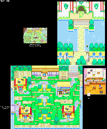 Mario & Luigi: Superstar Saga Maps