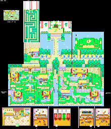 Mario & Luigi: Superstar Saga Maps
