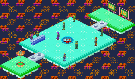 Mega Man: Battle Network 3 - Blue / White Maps