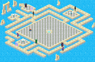 Mega Man: Battle Network 3 - Blue / White Maps