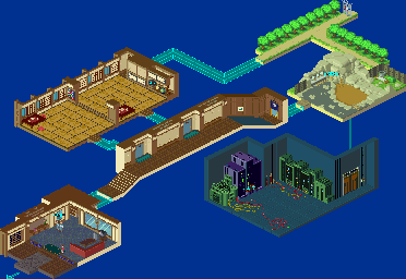 Mega Man: Battle Network 3 - Blue / White Maps