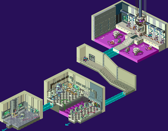 Mega Man: Battle Network 3 - Blue / White Maps