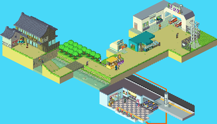 Mega Man: Battle Network 3 - Blue / White Maps