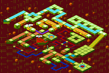 Mega Man: Battle Network 3 - Blue / White Maps