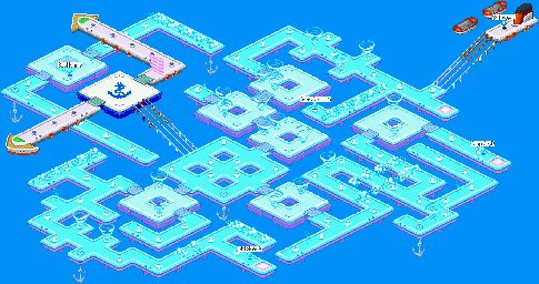 Mega Man: Battle Network 5: Team Colonel / Protoman Maps