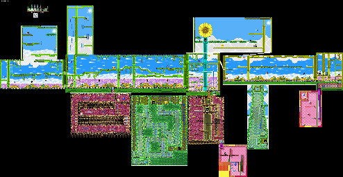 Wario Land 4 Maps
