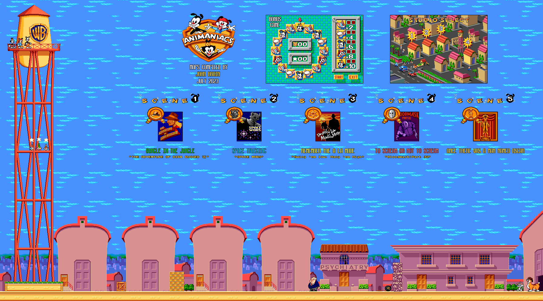 Animaniacs Maps