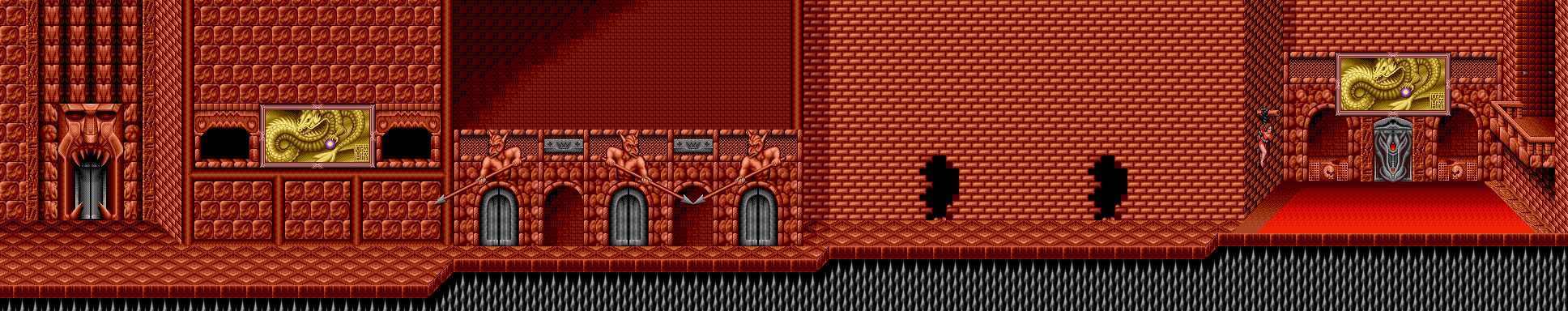 Double Dragon Maps
