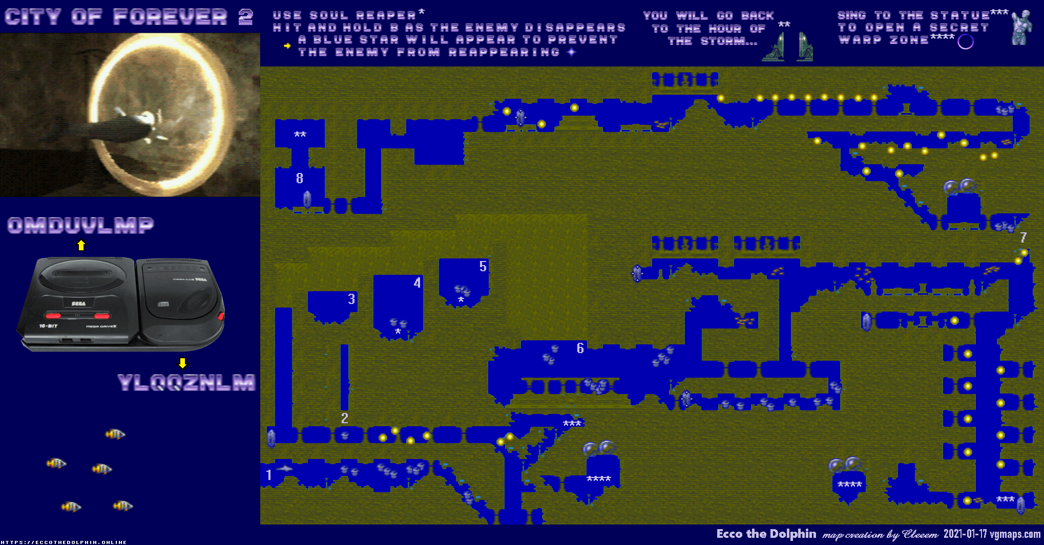 Ecco The Dolphin City Of Forever 2 Sonar