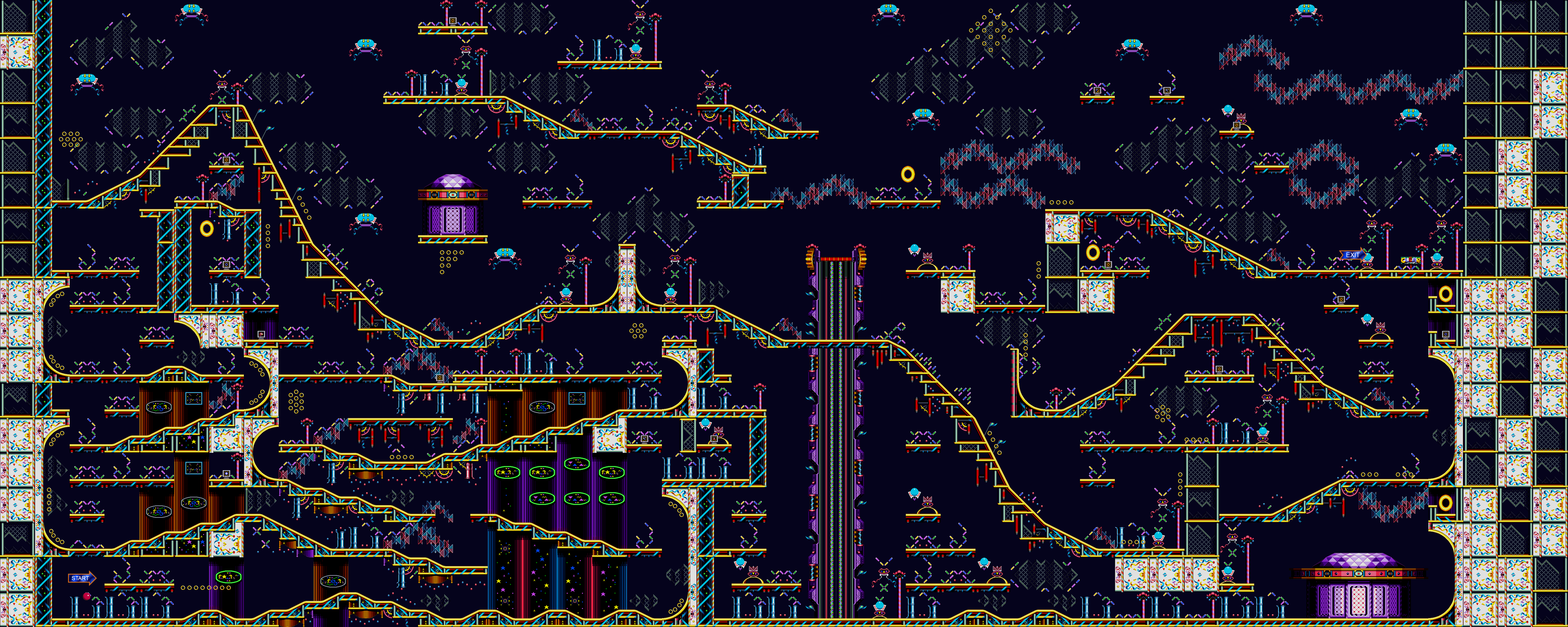 Knuckles' Chaotix Speed Slider Act 1