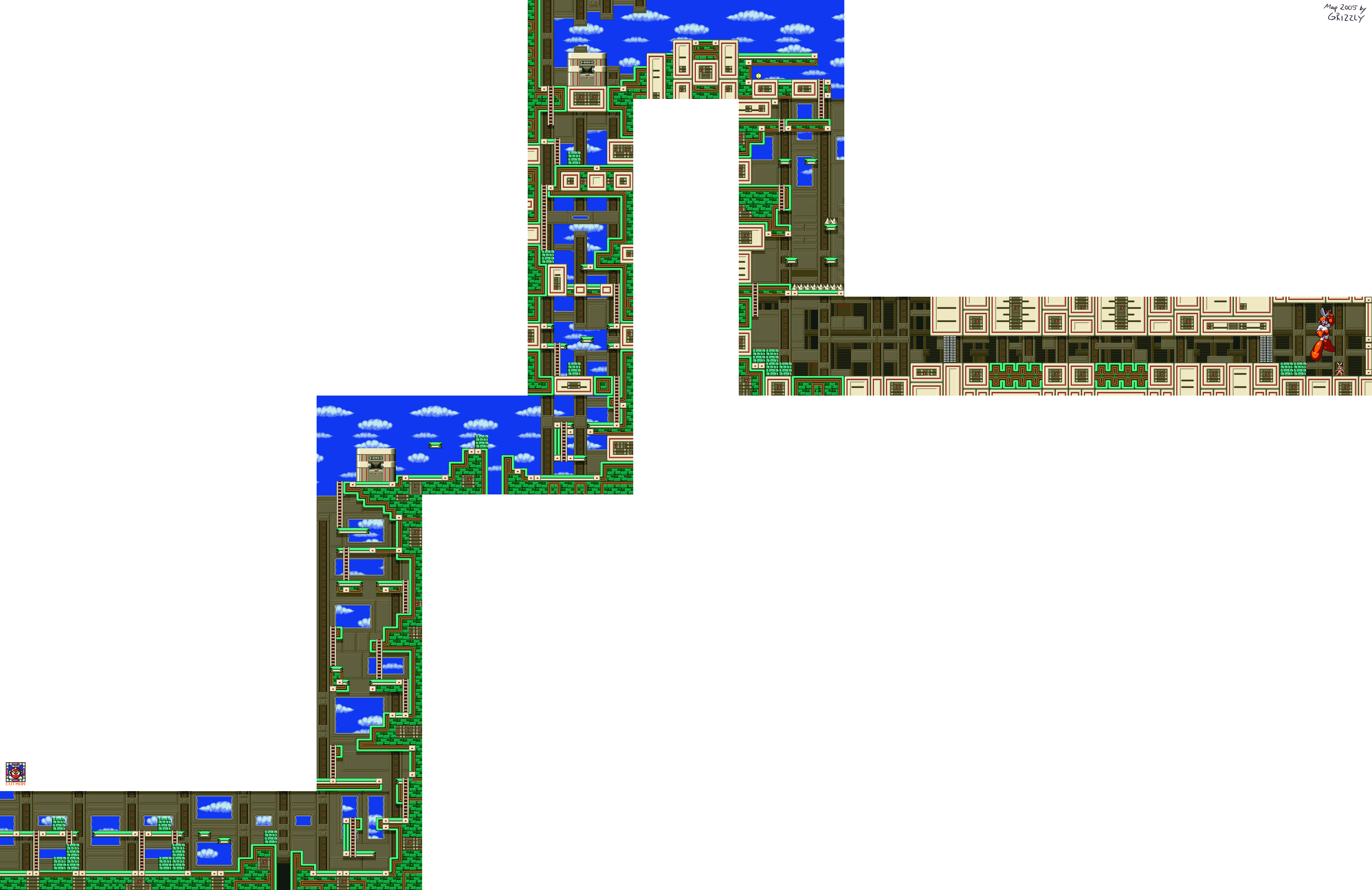 Mega Man: The Wily Wars Maps