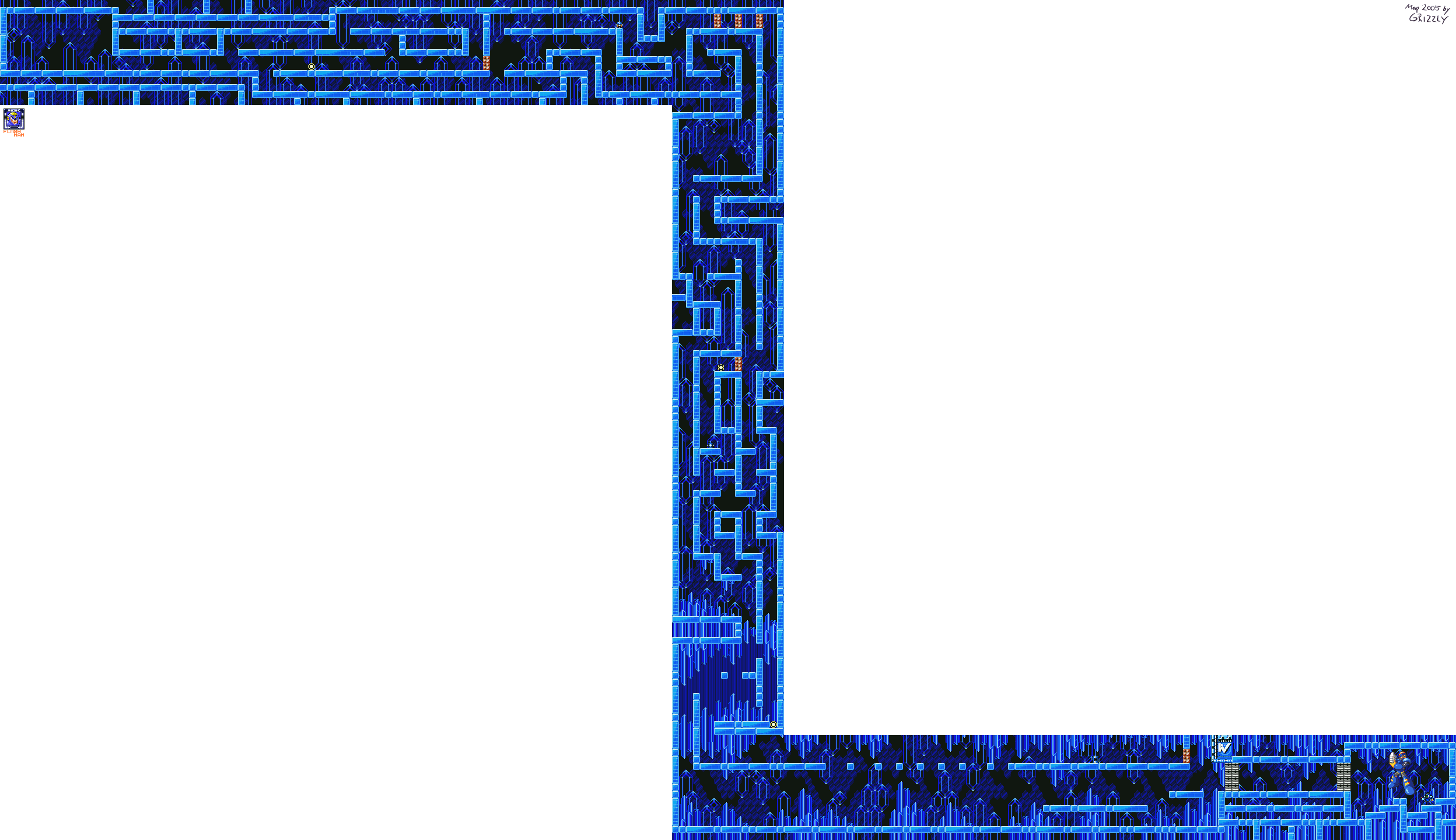 Mega Man: The Wily Wars Maps